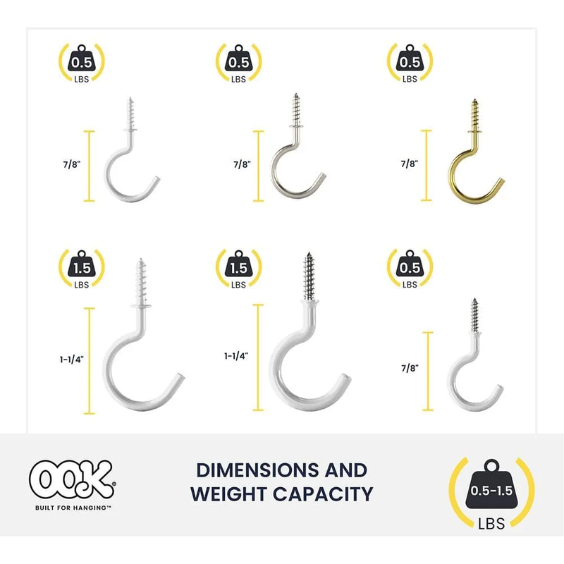 Cup Hooks | OOK Hardware